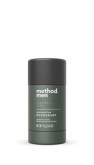 Method Men Juniper & Sage Aluminum-Free Deodorant 2.65 oz (2 Pack ...