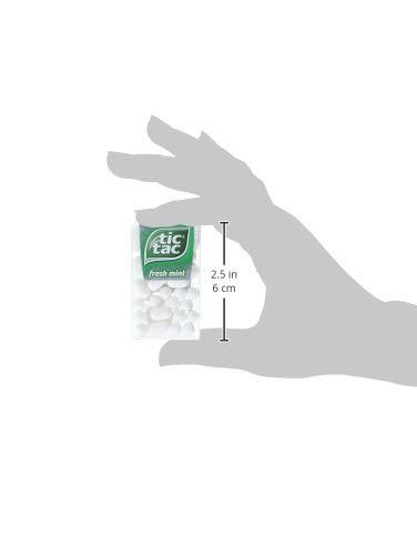 Ferrero Tic Tac Fresh Mint - Mint Flavored Dragees - 36 x 18g Packs ...