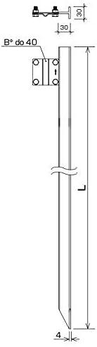 FVLFIL Deep Earthing Rod - 1.5m Hot-Dip Galvanized for International Shipping | DIN 50164-2 ...