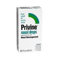 Privine Nasal Drops 0.83 oz - Fast-acting Nasal Decongestant | Buy Now ...