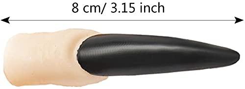 Nail Claws False Nail Arrow Claw Rings Cosplay Halloween Prop - 10PCS ...