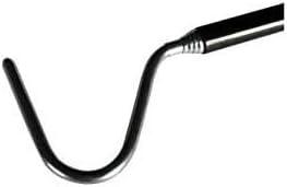 Black Premium Extra Long Collapsible Stainless Steel Snake Hook Extends ...