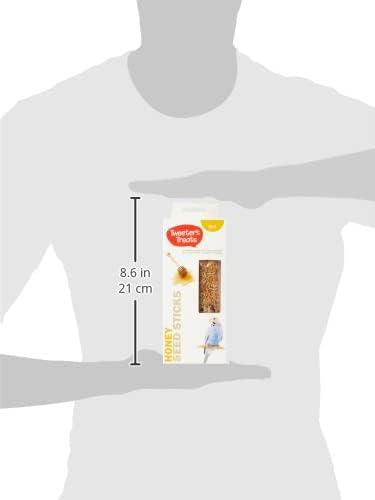 Tweeter's Treats Budgie Seed Sticks with Honey - Premium Snack for ...