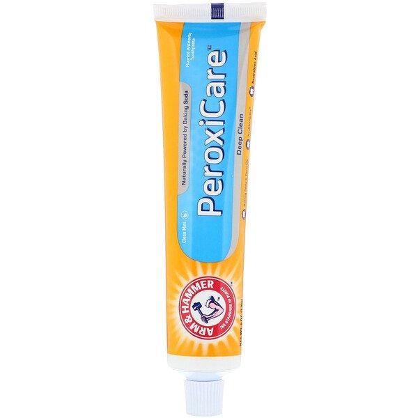 Arm & Hammer PeroxiCare Deep Clean Toothpaste - Fresh Mint 6 oz (170g ...