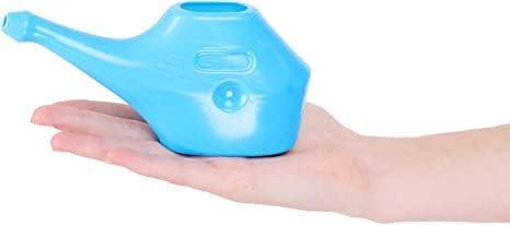 2activelife Plastic Neti Pot - Blue | Compact & Travel-Friendly Design ...