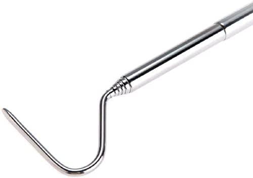 GIVBRO Stainless Steel Hook for Reptile Snakes Retractable Handing ...