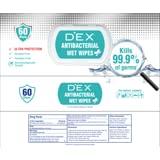 DEX Antibacterial Hand Sanitizing Wipes - Keep Your Hands Clean and ...