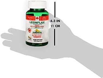Leonflax Canadian Flaxseed Plus Fat Reducer - 100% Natural High Fiber ...