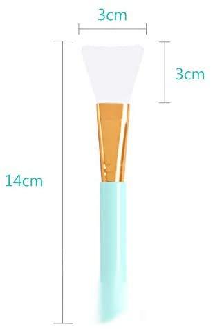 Silicone Face Mask Brush Set - 3 Pcs Hairless Applicator for Facial ...