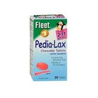 Buy Fleet Pedia Lax Saline Laxative Chewable Tablets - Watermelon ...