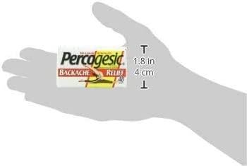 Percogesic Enhanced Pain Relief 580mg Caplets 48ct x3 - Fast Acting ...