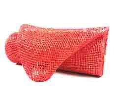 10 x 10 Yards Red Poly Burlap Deco Mesh - High-Quality Craft Supplies ...