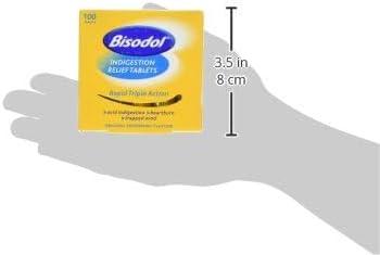 Bisodol Indigestion Relief Tablets x100 - Fast-Acting Relief for ...