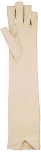 Rolyan Left Forearm Compression Glove - Open Finger Sleeve for Edema ...