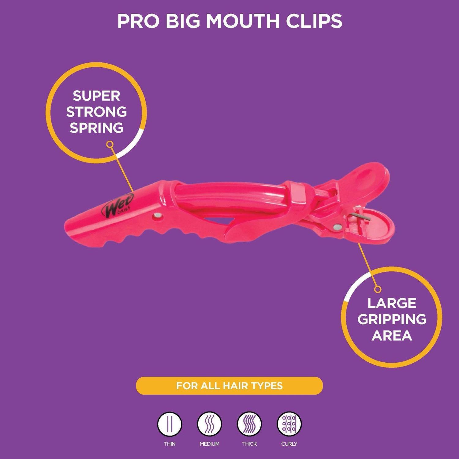 Wet Brush Pro Big Mouth Clips 4 ct - Transform Your Style with the Best ...