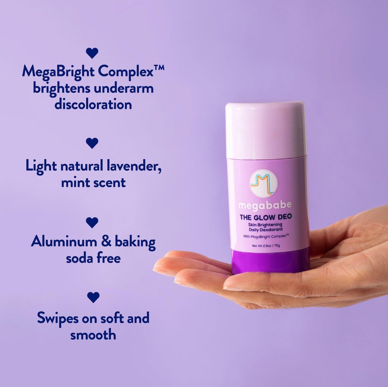 Discover megababe The Glow Deo - Skin Brightening Daily Deodorant 2.6 ...