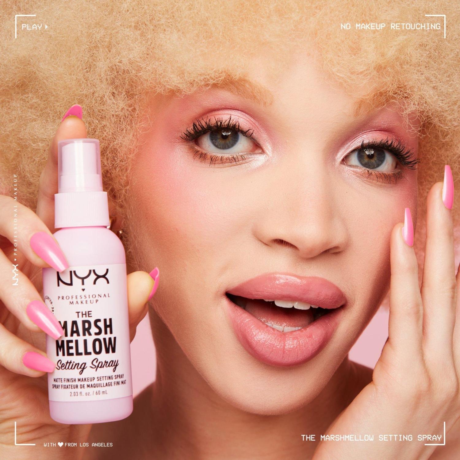 Discover NYX Professional Makeup Marsh Mellow Matte Setting Spray 2.03 ...