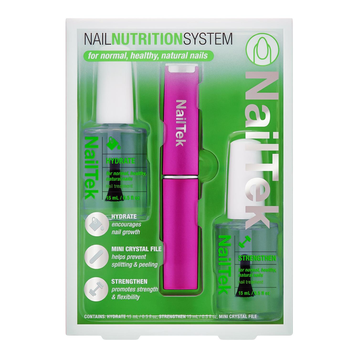 Nail Tek Nail Nutrition System - Normal, Healthy, Natural Nails ...