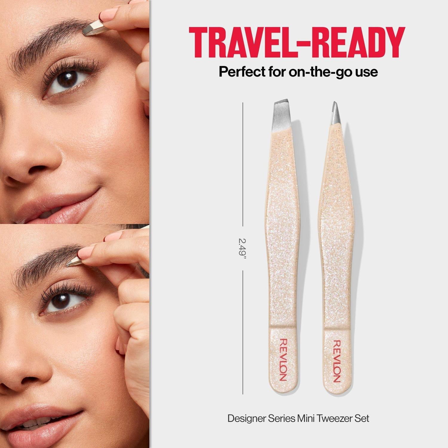 Revlon The Designer Collection Mini Tweezer Set To Go - Transform Your ...