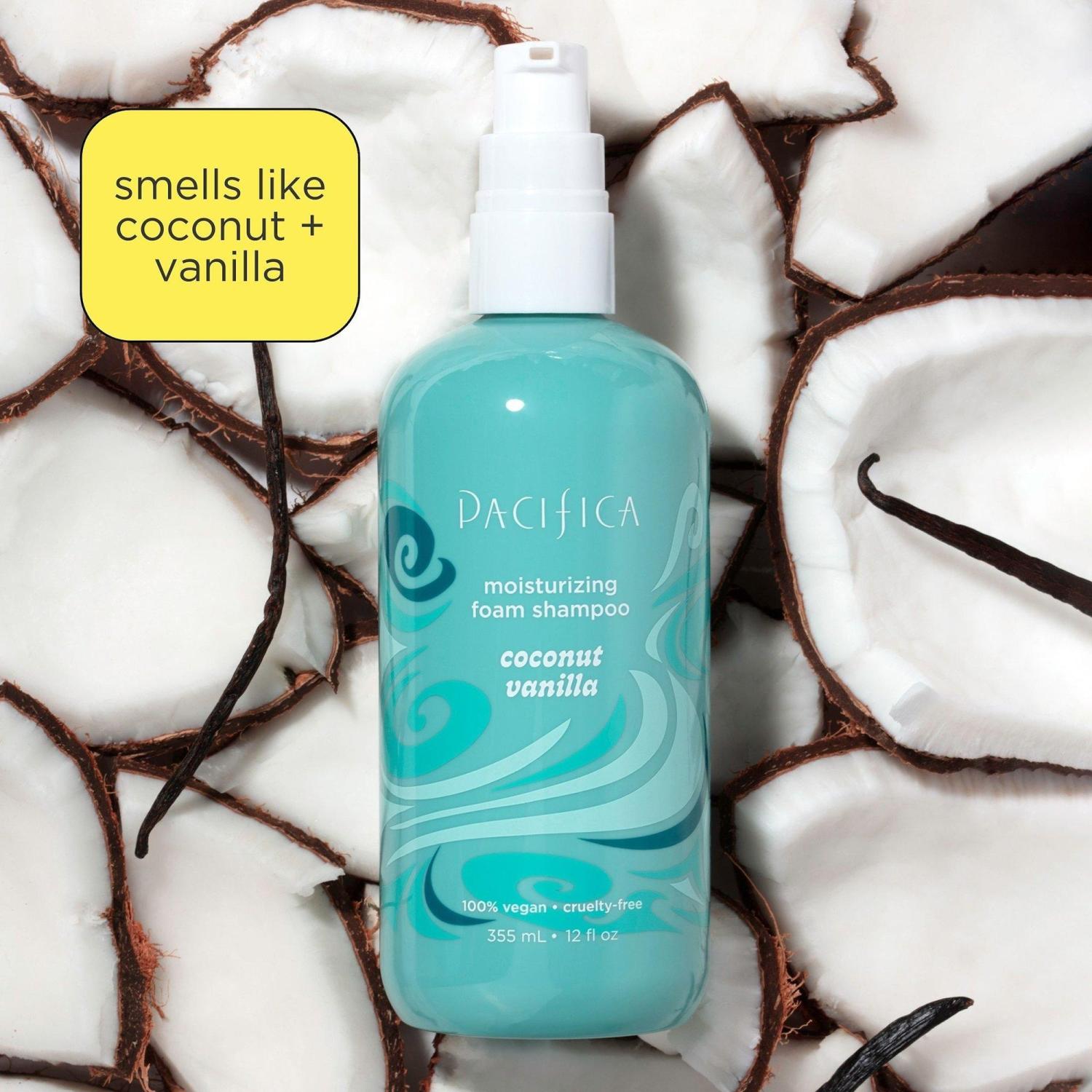 Discover Pacifica Coconut Vanilla Moisturizing Foam Shampoo 12.0 oz ...