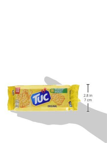 TUC Classic Salted Biscuits 24 x 100g | Large Pack Snack Crackers ...