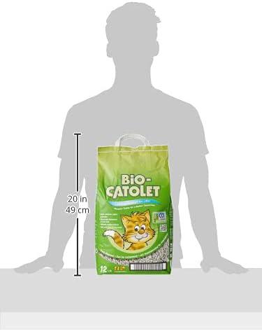 Bio-Catolet Light & Hygienic Recycled Paper Granules Cat Litter 12 ...