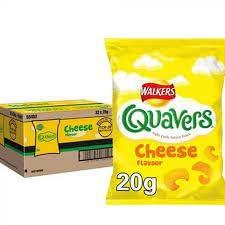 Walkers Quavers Light Curly Potato Snacks (Cheese 32 x 20g) | Buy Now ...
