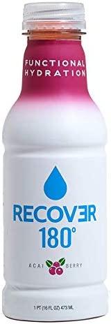 Recover 180 Hydration Drink 12-Pack - Acai Berry Flavor | Electrolyte ...