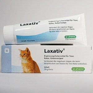 cp-Pharma Laxative for Cats | 70g Fast Relief from Hairballs ...