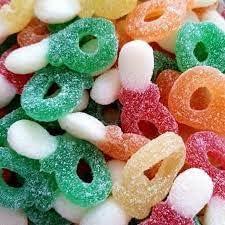 Chewy Fizzy Sour Dummy Mix Sweets Share Bag - 1kg Bag | Buy Now with ...