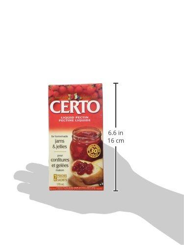 CERTO Pectin Liquid 170ml - Trusted Brand for Preserving Jams & Jellies