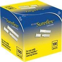 Sanvita Cbgm Llc Nu48738 Nova Sureflex Lancet 33G (100 Count) - Pack of ...