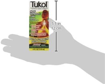 Tukol Multi Symptom Cold Maximum Strength Cough Syrup - 4 fl. oz | Fast ...