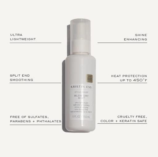 Kristin Ess Style Assist Blow Dry Mist 5 fl. oz - Professional Hair ...