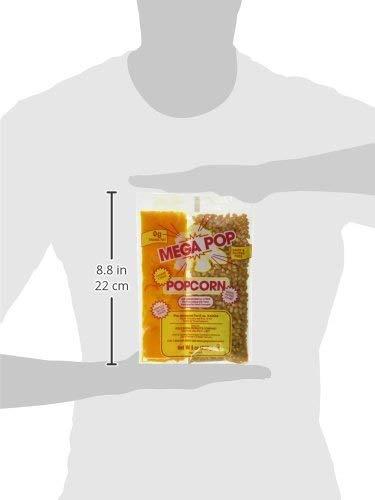 Gold Medal Mega Pop Popcorn Kit 8 oz - Butter Flavored OU Kosher - Pack ...