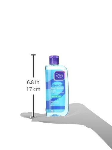 Clean & Clear Essentials Deep Cleaning Face Toner with Salicylic Acid ...