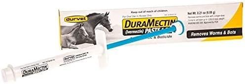 Duramectin Ivermectin Paste 1.87% Horse Wormer (2 Tubes)