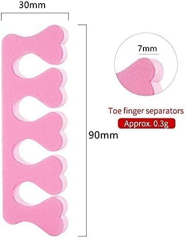50Pcs Sponge Toe Separator & Foam Finger Spreader Set | Soft Manicure ...