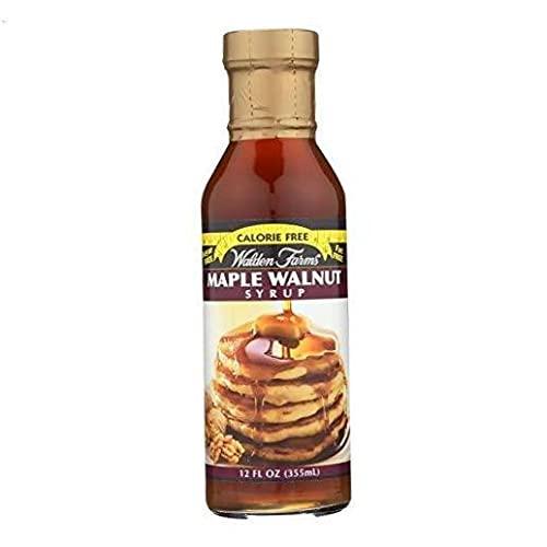 Maple Walnut Syrup - Pack of 6, 12 Fl Oz Bottles