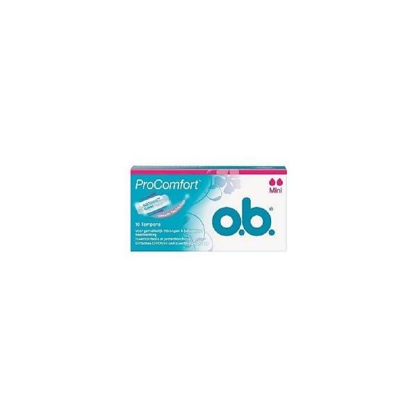 Buy ob Tampons Pro Comfort Mini - 16 Count | International Shipping ...