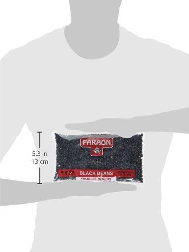 FARAON Black Beans 1lb (Pack of 12) - Premium Quality Beans for ...