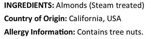Buy Seba Garden Californian Almonds - All Natural Raw (1kg ...