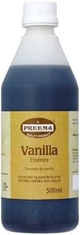 Preema Vanilla Essence 500ml - Premium Vanilla Extract (Pack of 1 ...