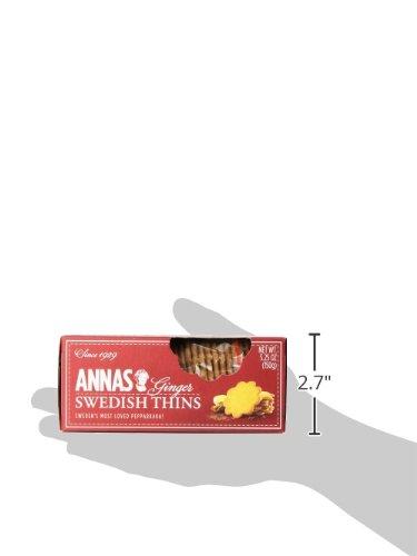 Anna's Thins Ginger 5.25 oz - Delicious Ginger Snack (Pack of 1) | Buy ...