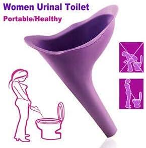 Spill-Proof Reusable Travel Urinal for Women - Lightweight Stand Up Female Urination Device ...