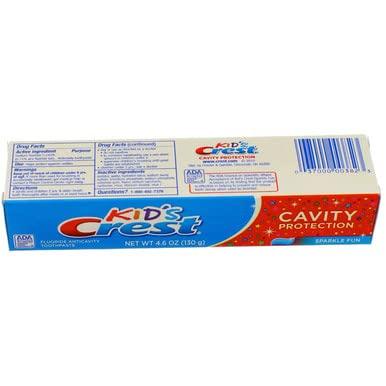 Crest Kids Sparkle Fun Toothpaste 4.6 Oz - Cavity Protection for ...