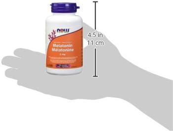 NOW Supplements Melatonin 5mg Capsules 180 Count | Buy Now with Express ...