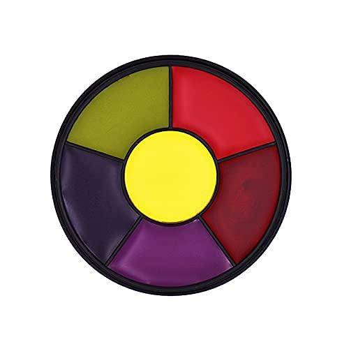 Mysense 6 Color Bruise Wheel Special Effects SFX Zombie Makeup Kit ...