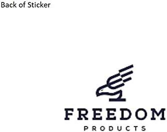 Freedom Products American Flag Bumper Sticker 3x5 (2-Pack) - Weather ...