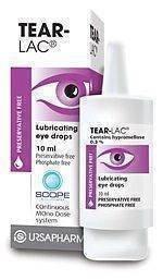 TEAR LAC Lubricating Eye Drops 10ml - Fast Relief for Dry Eyes | Buy ...